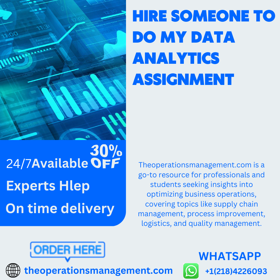 Hire Someone To Take My Data Analytics Assignment | Hire Someone To Do ...